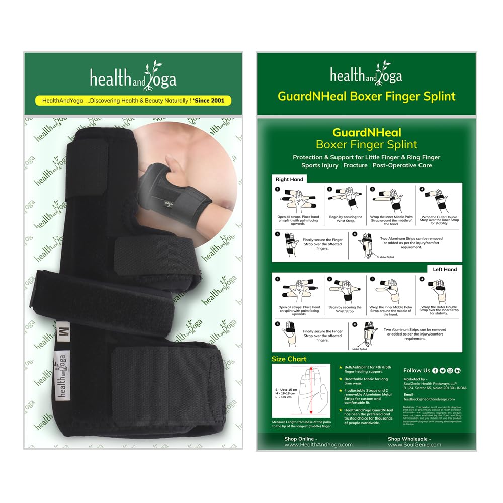 Mua HealthAndYoga™ GuardNHeal Ulnar Gutter Boxer Splint – Must Use for ...