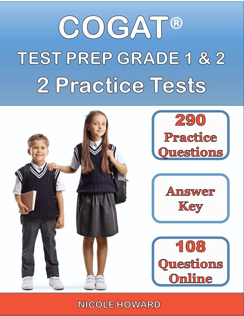 Mua COGAT® TEST PREP GRADE 1 AND 2: 2 MANUSCRIPTS | COGAT® TEST PREP ...