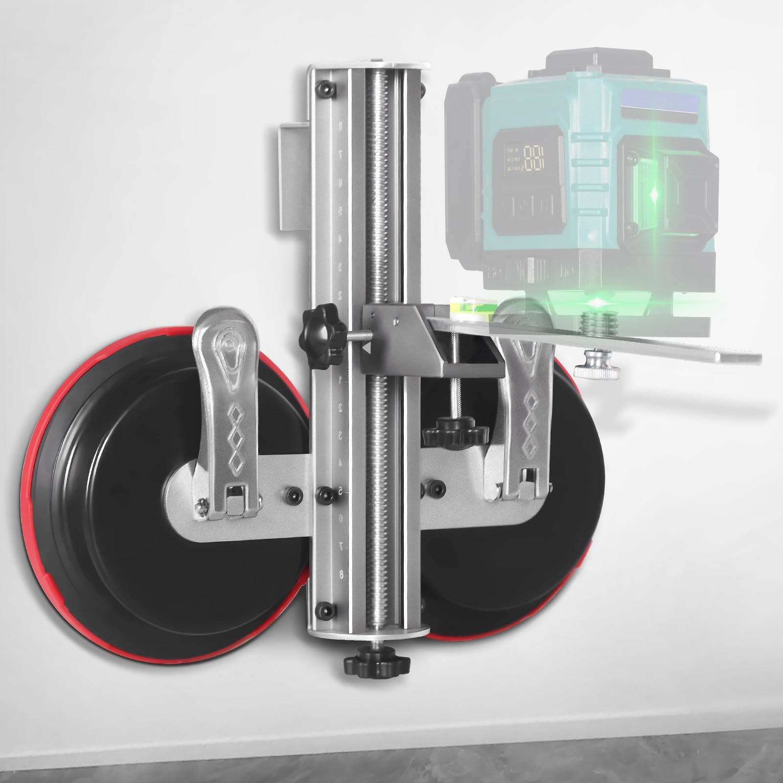INNOWARMER Adjustable Suction Cup Laser Level Stand, Flexible Aluminum ...