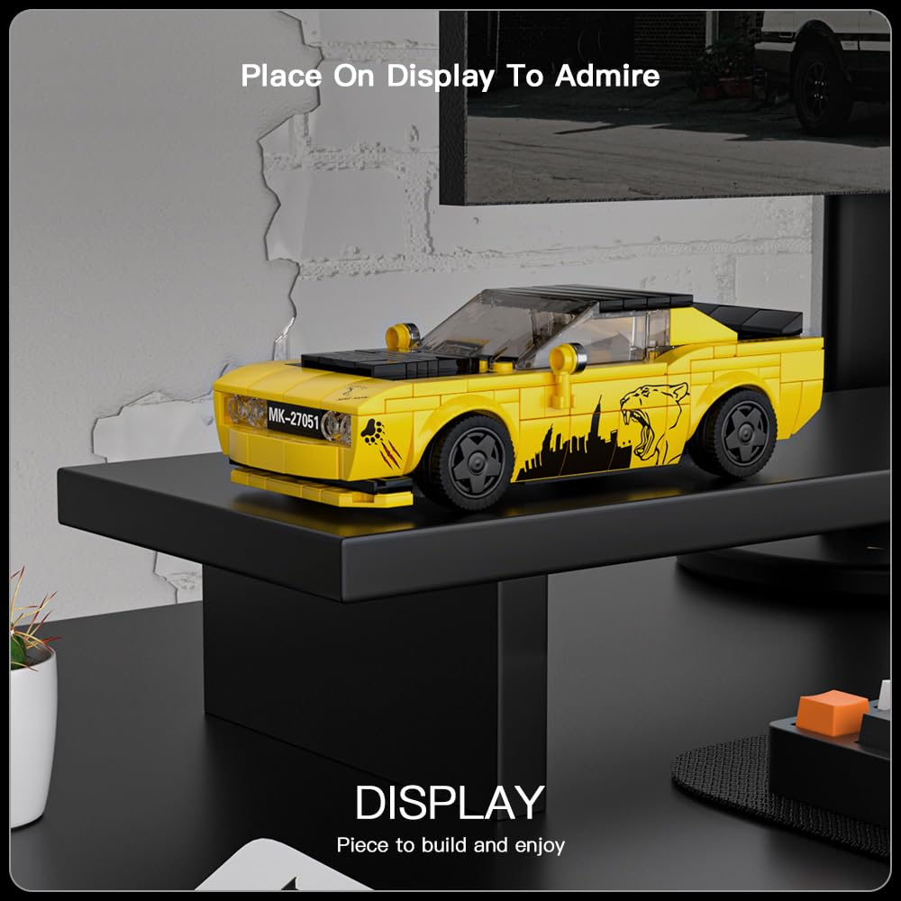 Mua Mould King Challenger SRT Hellcat Car Models Building Toys with ...