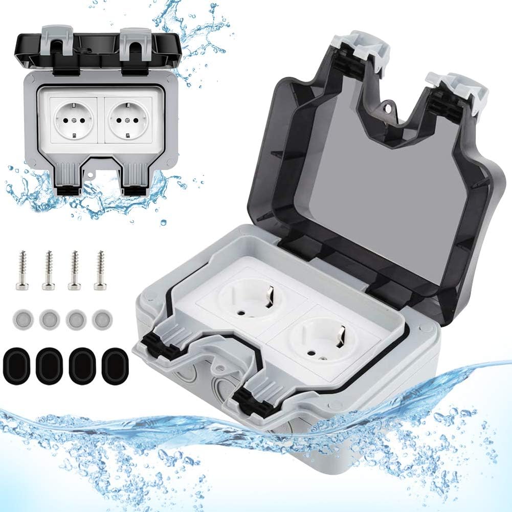 Sunshine smile Waterproof socket,Waterproof Double Socket,Socket ...