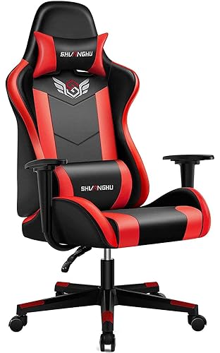 shuanghu Gaming Chair Office Chair Ergonomic PC Computer Chair with ...
