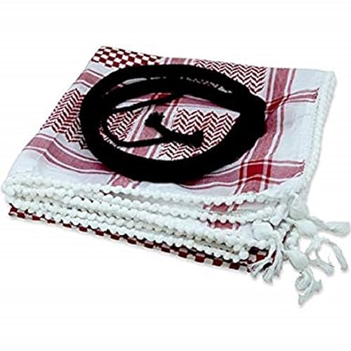 Bethlehem Gifts TM Arafat Arab Scarf Shawl Keffiyeh Kafiya shemagh ...