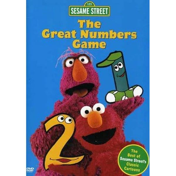 Sesame Street Learning About Numbers Dvd
