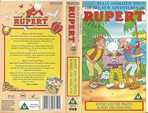 The All New Adventures Of Rupert: Rupert And The Pirates [VHS]: Julie ...