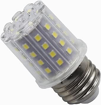Amazon.com: Upgraded LED Light Bulb 100V-265V 5W Super Bright 6000K E26 ...