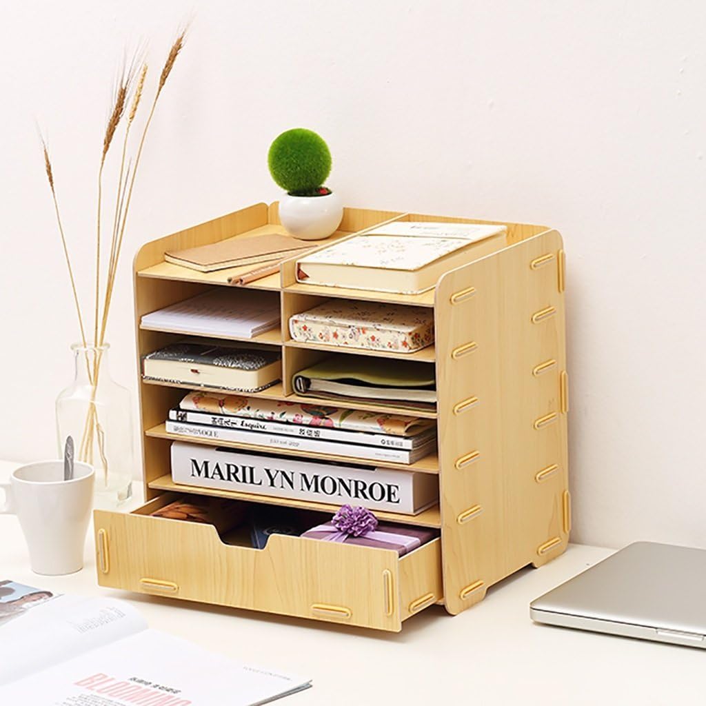 Amazon.com: HOMRanger Multifunction A4 Document Shelf Size 352533cm ...