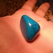 Amazon.com: Tumbled Blue Howlite: Healing Stone, Metaphysical Healing ...