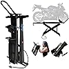 Kendon Motorcycle Lift Table with Fold Up Storage for Cleaning ...