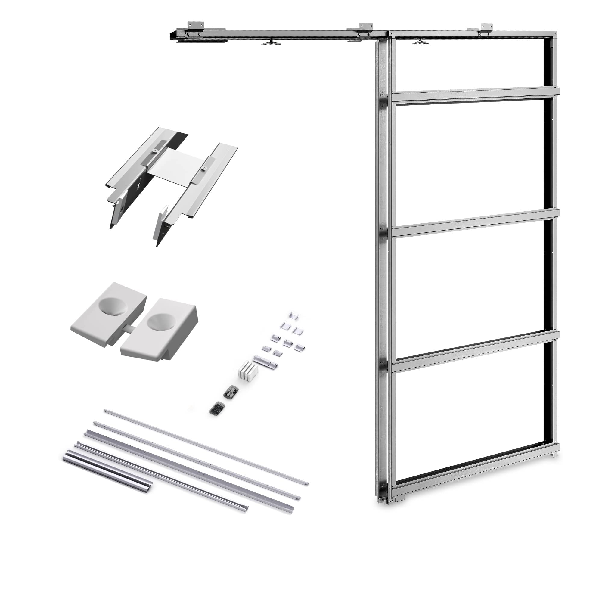Mua Pocket Door Frame Kit Hardware System for Sliding Hidden Doors ...