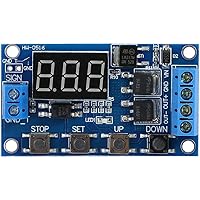 Amazon.com: Timer Module, Dc 5V-36V Trigger Cycle Delay Timer Switch Turn On Off Relay Module ...