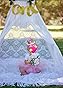 Amazon.com: Kids Teepee Tent- Children Play Tent- Boho Lace Tipi Sheer ...