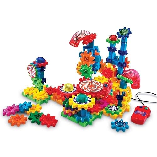 Learning Resources Gears! Gears! Gears! Lights & Action Building Set ...