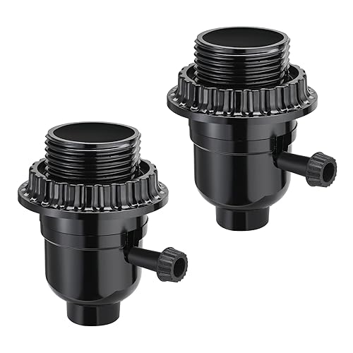 UL Listed E26 Light Socket, Lamp Socket Replacement with ON/Off Switch ...