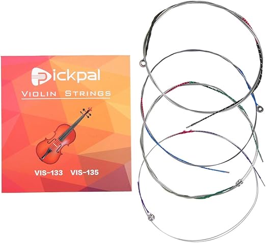 Amazon.com: Violin strings Universal Full Set (E-A-D-G) Violin Fiddle String Strings Steel Core ...