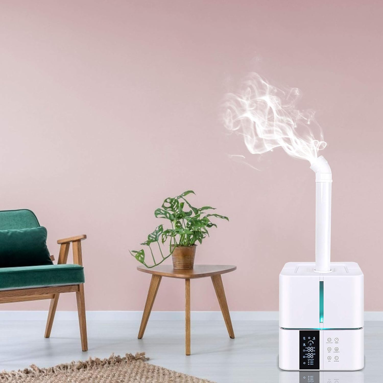 TTLIFE Negative ion humidifier Air Purifier 5L Sprayer Machine Electric ...