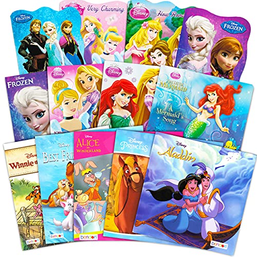 Bendon Publishing Disney Frozen Pixar Princess Board Book Ultimate Set ...