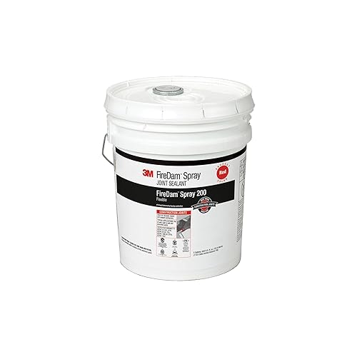 3M FireDam Spray 200, Red Color, Sprayable, Water-Based, Easy Clean Up ...