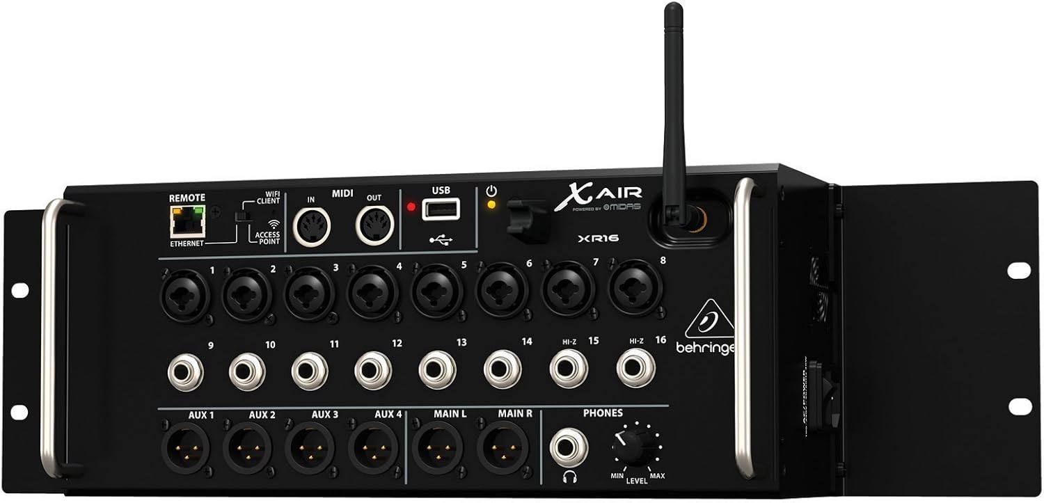 Behringer XR16 Remote Controlled Digital Mixer X AIR 16: Amazon.de ...