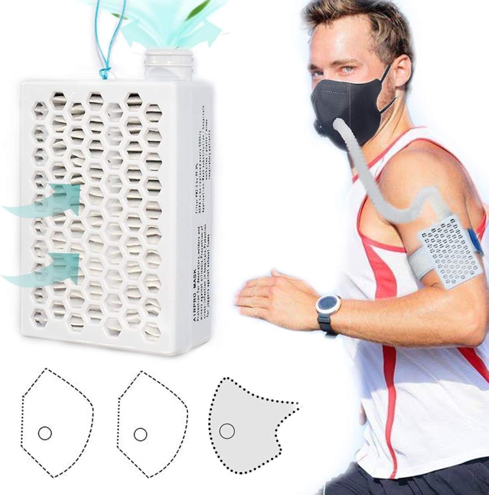 Air Purifier mask Respirator Personal Electrical Air Purifying Portable ...