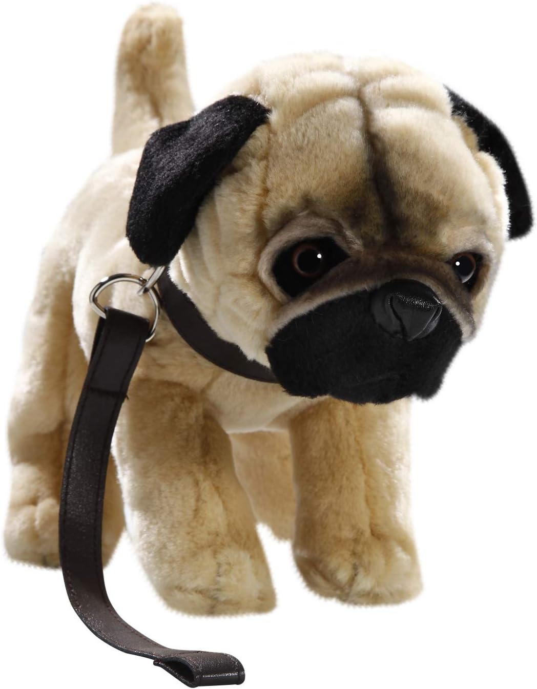 Peluche - Perro Pug, Carlino con guiar (Felpa, 23cm) 3503: Amazon.es ...