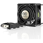 Amazon.com: AC Infinity AXIAL 1238, Muffin Fan, 120V AC 120mm x 38mm ...