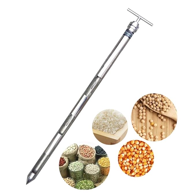 YJINGRUI Grain Probe Sampler Powder Sampler Stainless Steel Stratified ...