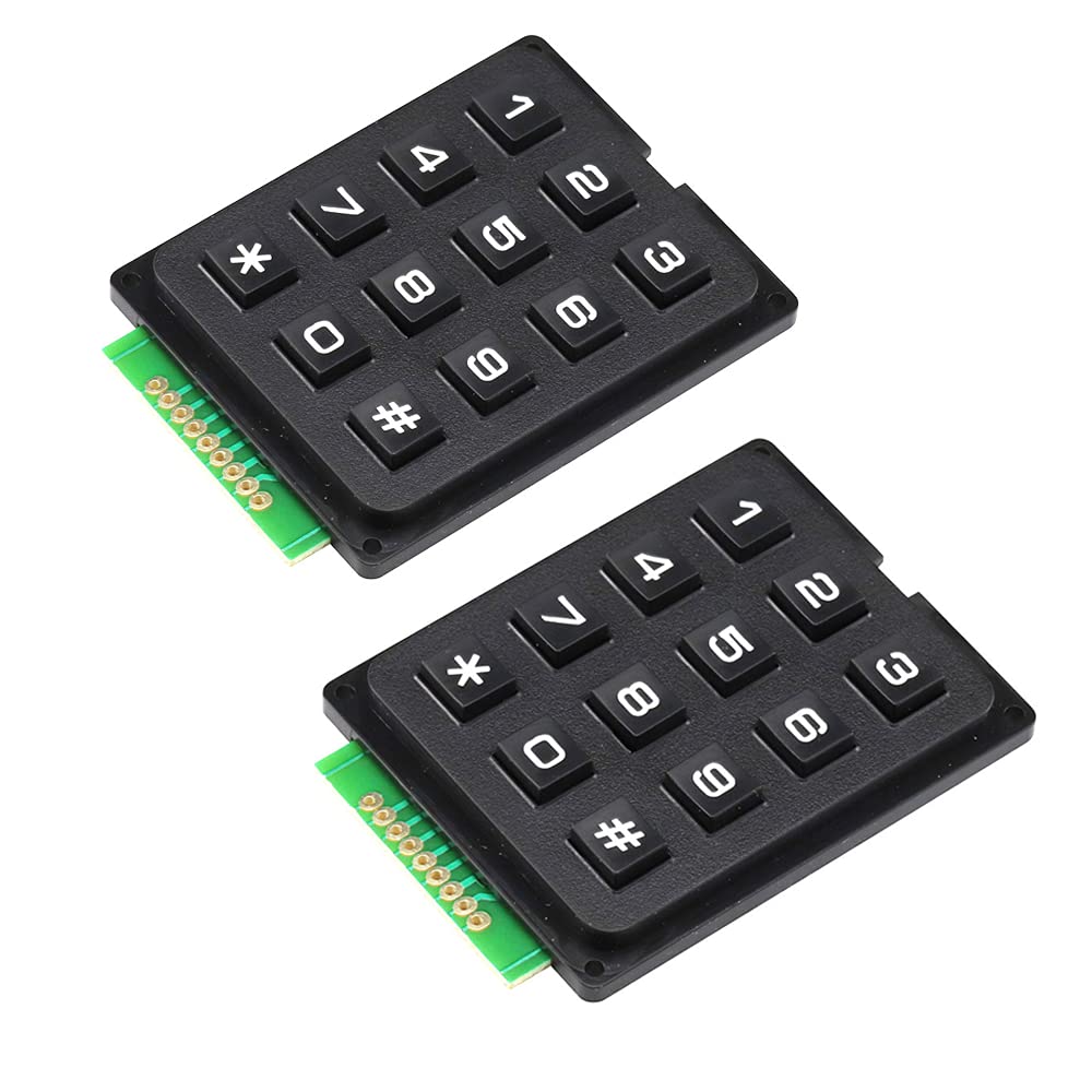 Mua Aihasd 12 Keys Keyboard 4 X 3 Membrane Matrix Keyboard Module Array Switch Key Matrix