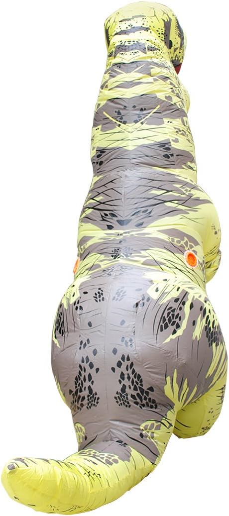 JASHKE Inflatable Costume Trex Dinosaur Costumes Halloween Costume ...