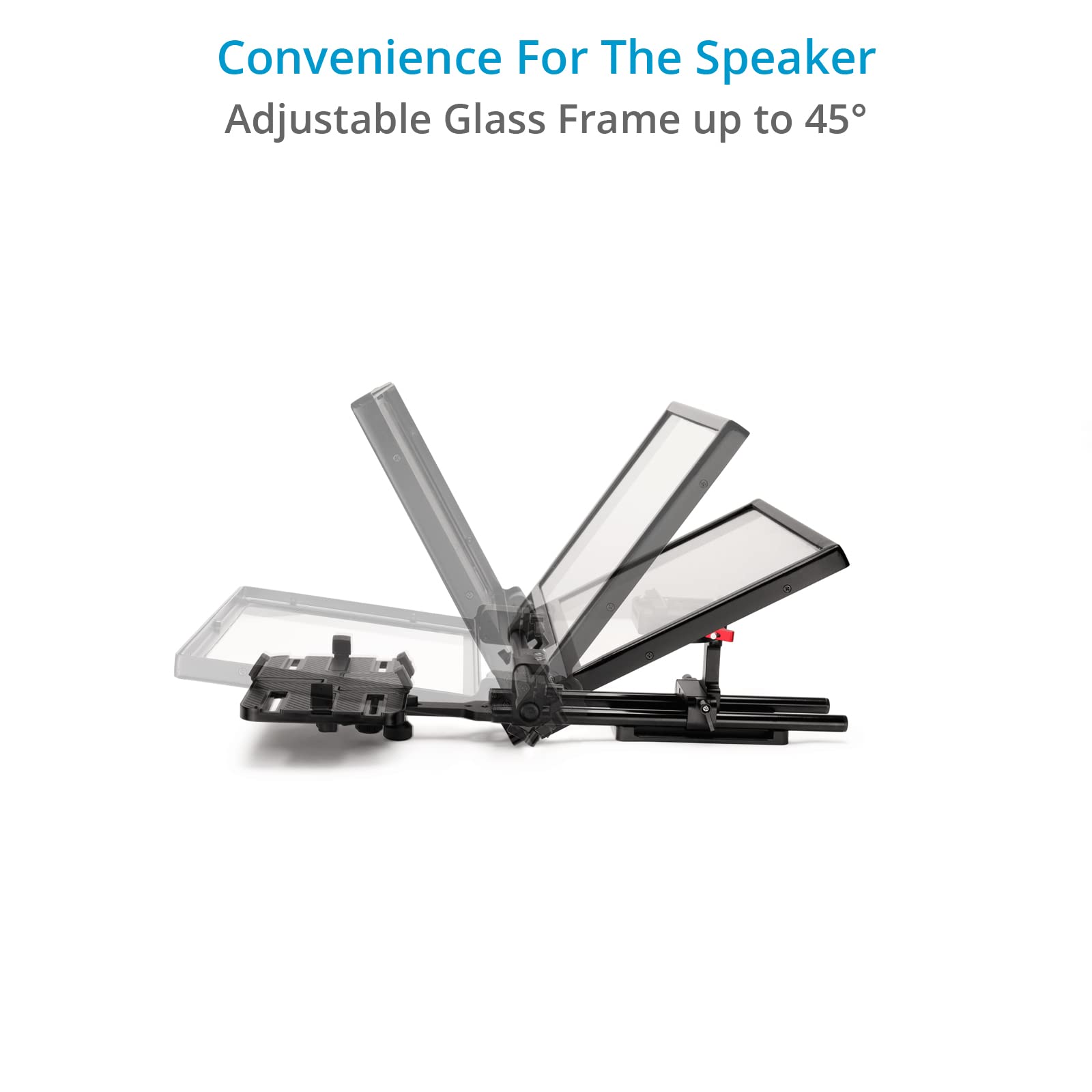 PROAIM Universal Ultra-Large Tablet Teleprompter Kit For DSLR/Video ...