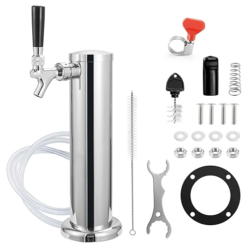 MRbrew Single Tap Draft Beer Tower, Support Countertop and Kegerator ...