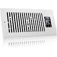 Amazon.com: PowerScale 4" x 10" Smart Vent & Quiet Air Booster Register ...