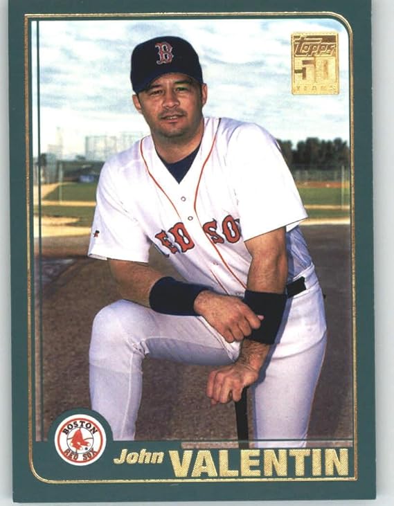2001 Topps #695 John Valentin - Boston Red Sox (Baseball Cards) at ...
