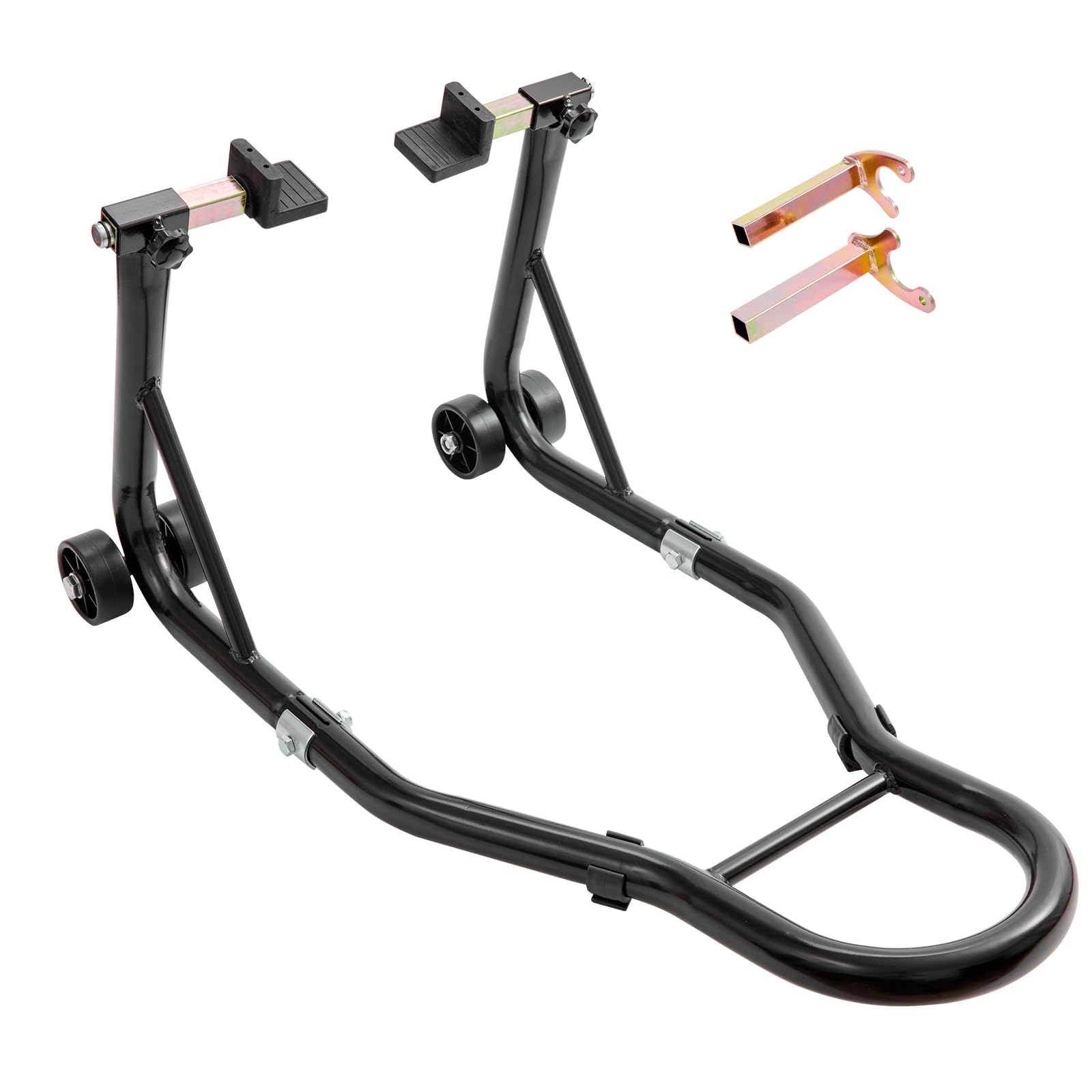 VEVOR Motorcycle Rear Wheel Stand, Motorcycle Lift Jack Stand with U ...
