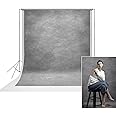 Amazon.com : UrcTepics 8x10ft Light Grey Professional Portrait Backdrop ...