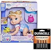 Amazon.com: Baby Alive Crawl 'n Play Katie Kat Electronic Crawling Baby ...