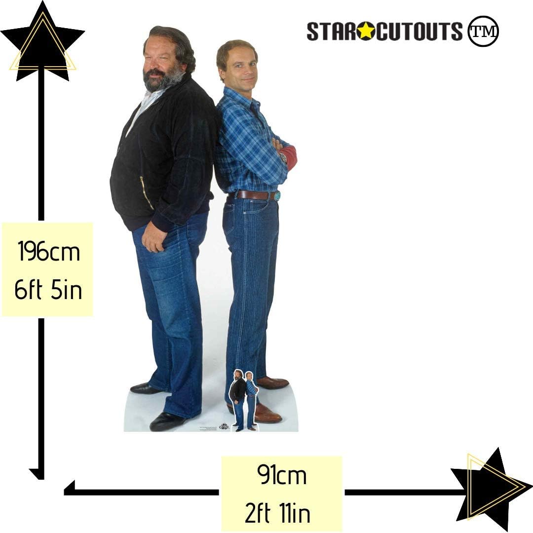 Star Cutouts CS797 Spencer (Carlo Pedersoli) Terence Hill (Mario ...