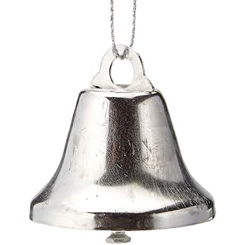 Amazon.com: Darice 1402-87, 24-Piece Bridal Bells, 1.5-Inch, Silver ...