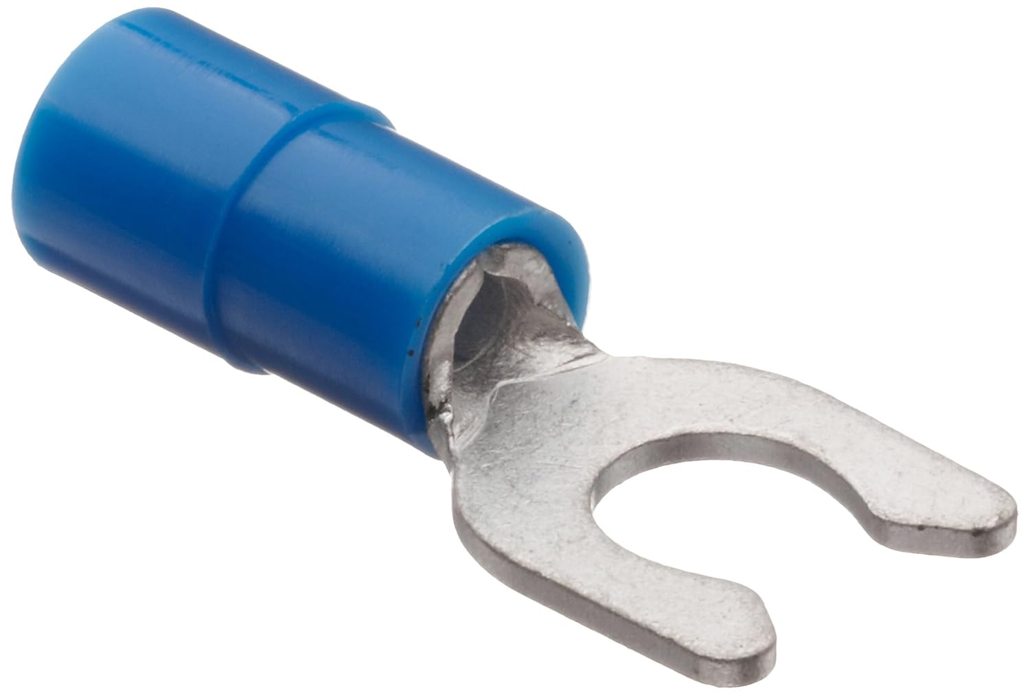 Morris Products 11732 Locking Spade Terminal, Nylon Insulated, Blue, 16 ...
