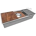 Ruvati 45-inch Workstation Ledge Kitchen Sink Undermount 16 Gauge ...