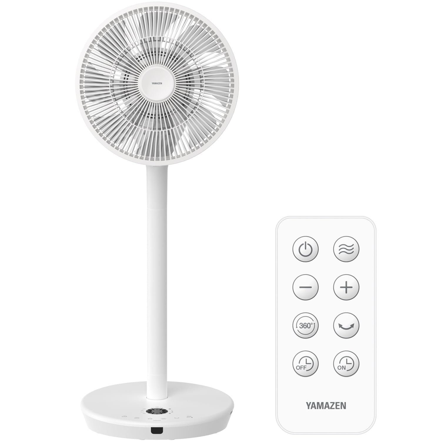 Mua Yamazen YLRX-CMD30(W) Fan, Living Room, DC Motor, 360° Automatic Oscillation, Silent, 12 ...