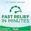 Fleet Laxative Saline Enema for Adult Constipation, 4.5 fl oz, 4 ...