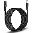DC Power Extension Cable 5.5mm x 2.1mm 18AWG Current 10A 16.4FT Female ...