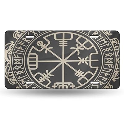 Celtic Viking Magical Runic Compass License Plate Philippines | Ubuy