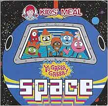 Yo Gabba Gabba! Space Mini Board Book [Wendy's Kids' Meal]: Amazon.com ...