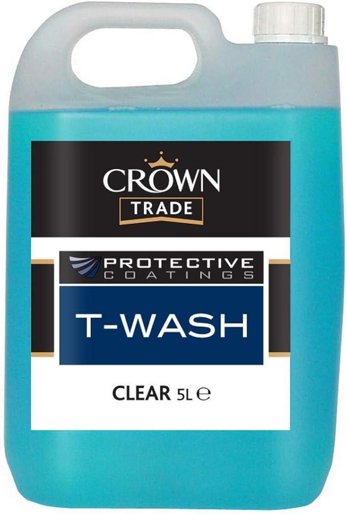 5L Crown Trade T Wash | Mordant Solution for Etching Galvanised Metal ...