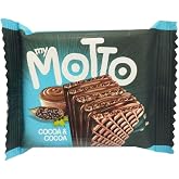 Amazon.com: My Motto Wafer 34g x 12 Packs (Cocoa Hazel) : Grocery ...