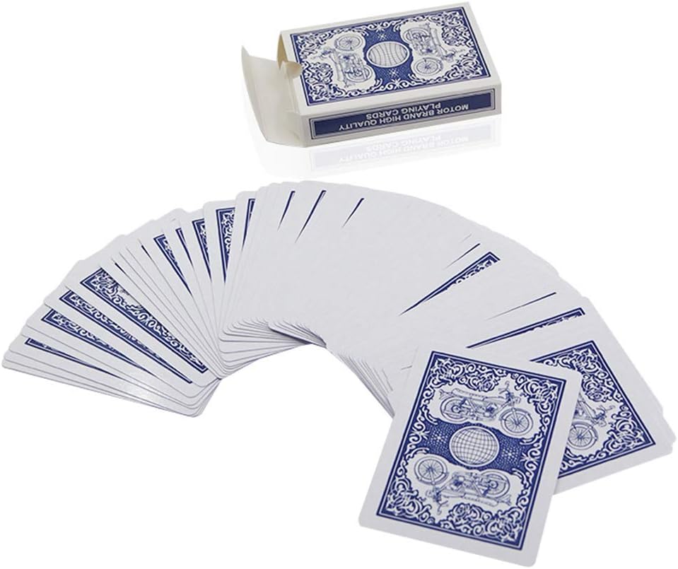 Ogquaton Spielkarten Regular Index Spielkarten Set Plastik-Coated ...