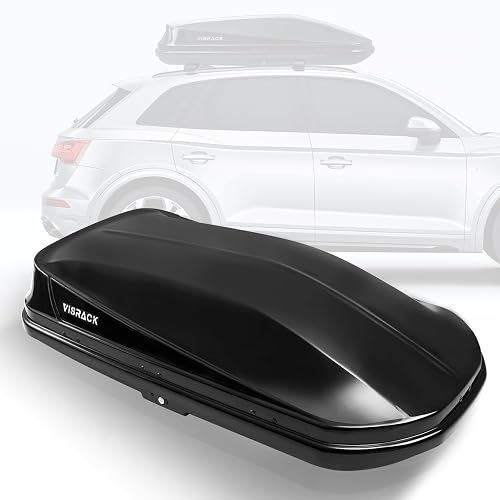 VUMALL Large Hard Shell Carriers Rooftop Cargo Box with Key Lock 62 (L ...