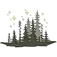 Amazon.com: Sizzix Thinlits Die Set 3PK Forest Shadows by Tim Holtz | 666334 | Metal, Wafer-Thin ...
